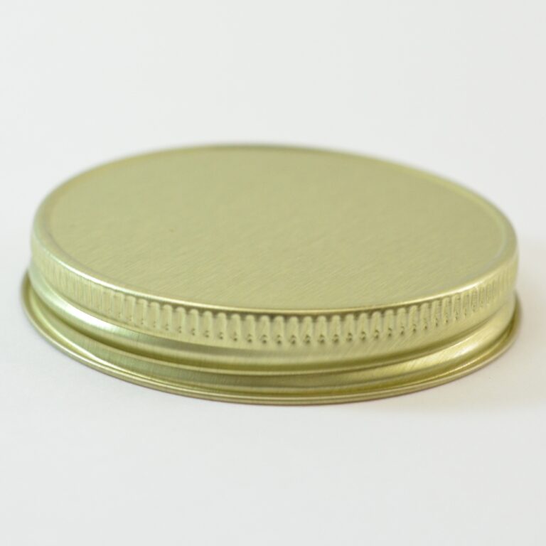 63/400 Gold-Gold Metal Cap - PackagingBuyer
